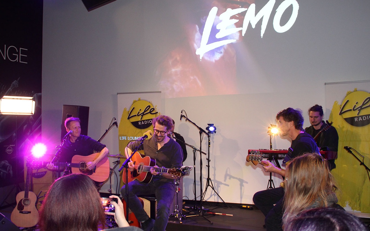 Life Lounge-Konzert mit Lemo