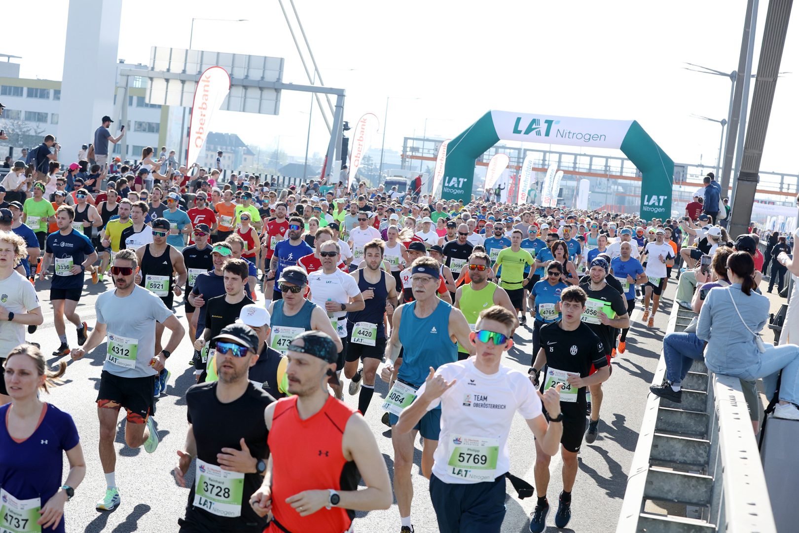 Hitzeschlacht beim Linz-Marathon